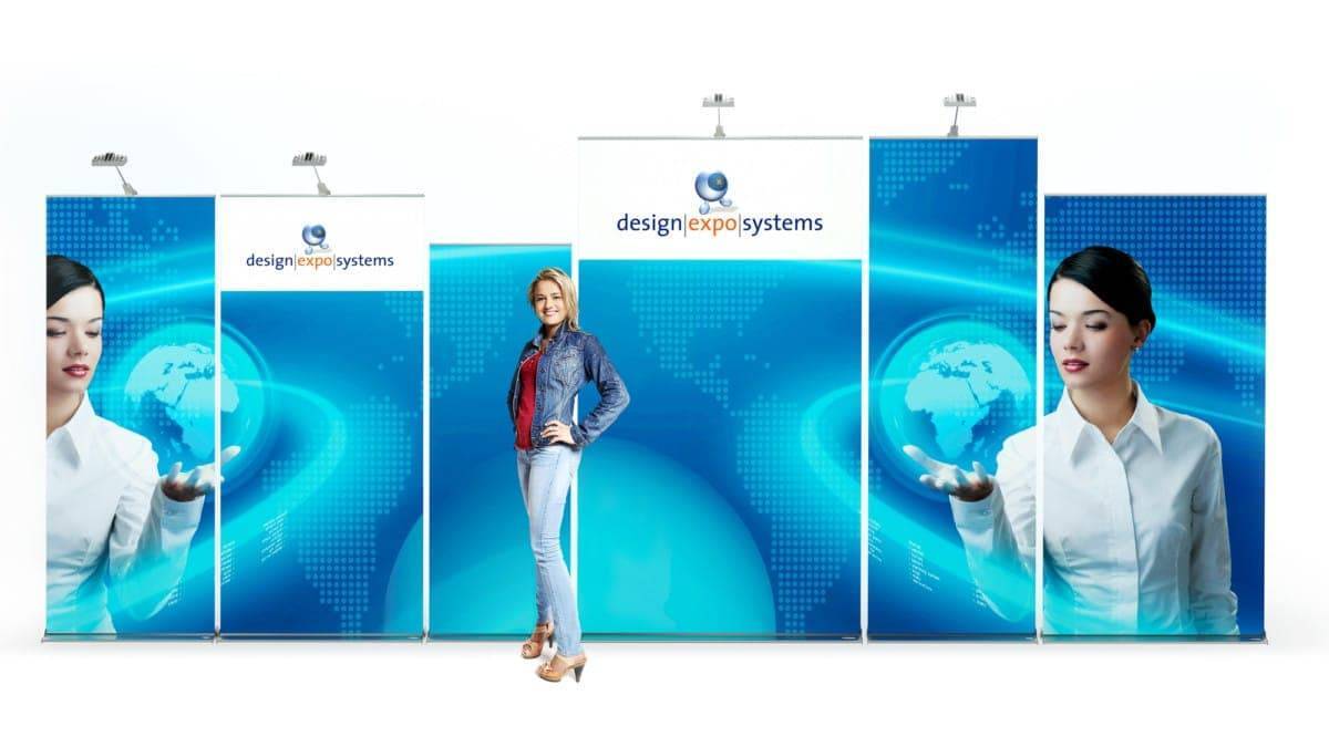 Roll up Banner Displays - High quality & Reliable | Design Expo Systems