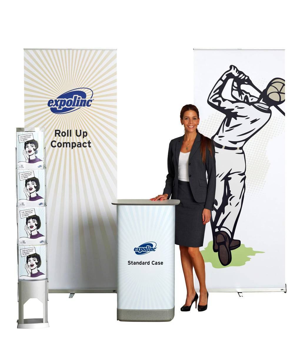 Expolinc Roll up Beursstand Kits | Design Expo Systems Zaventem