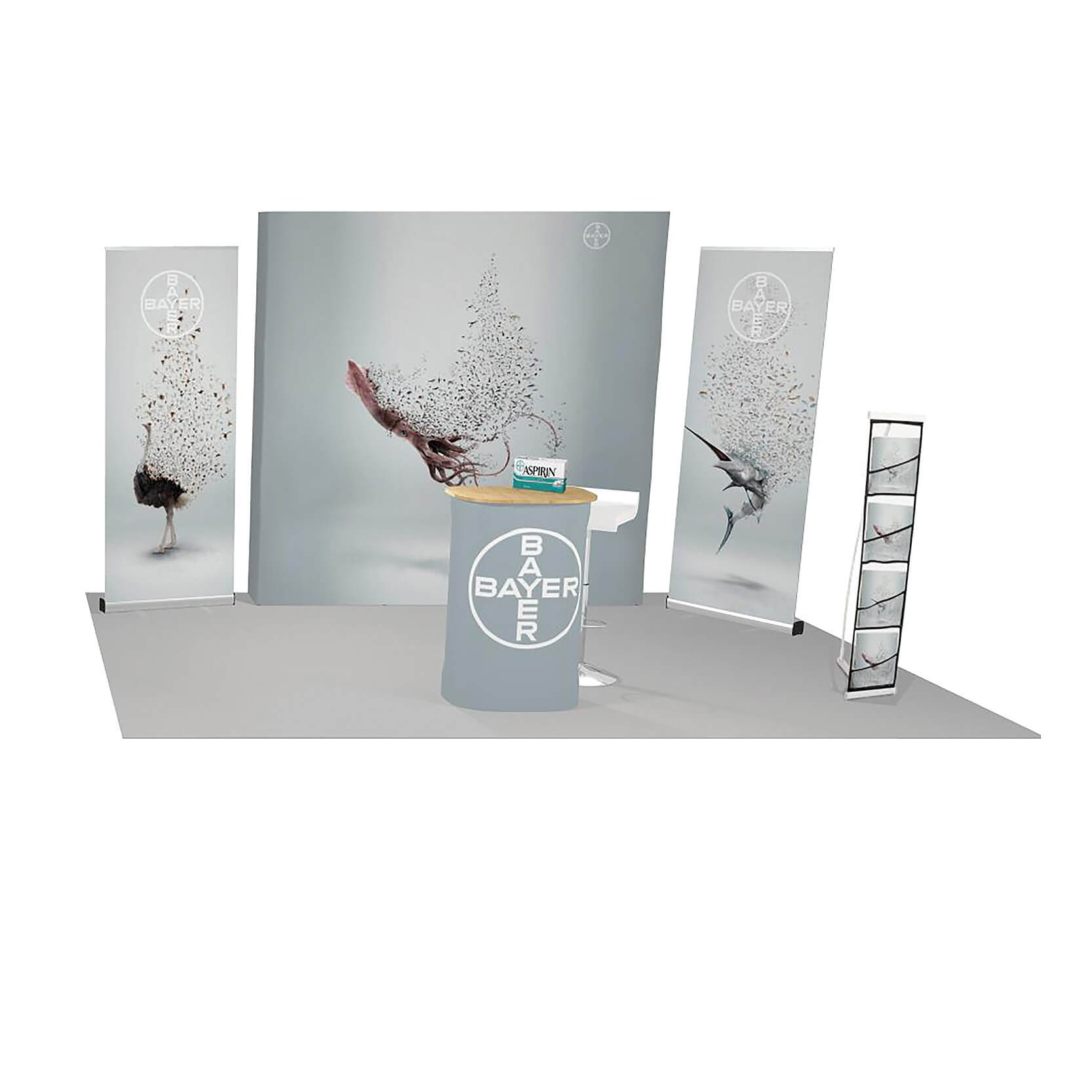All In One Display Stand Kits - Many Variations | Design Expo Systems
